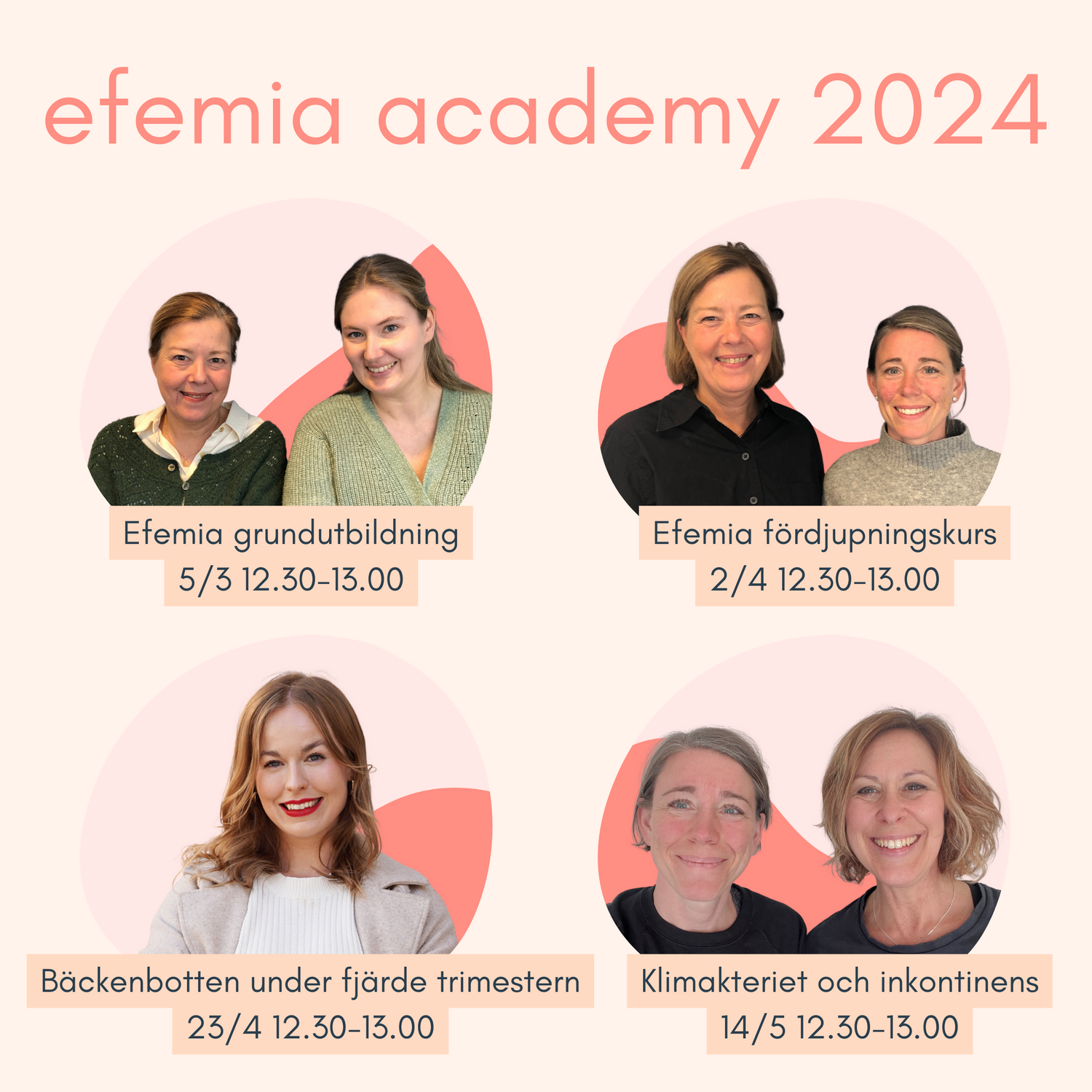 Efemia kontinensstöd, för patienter med ansträngningsinkontinens – efemia